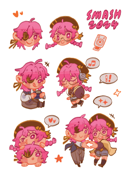 SMASH! Nostalgia Sticker Pack – SMASH! Online Store